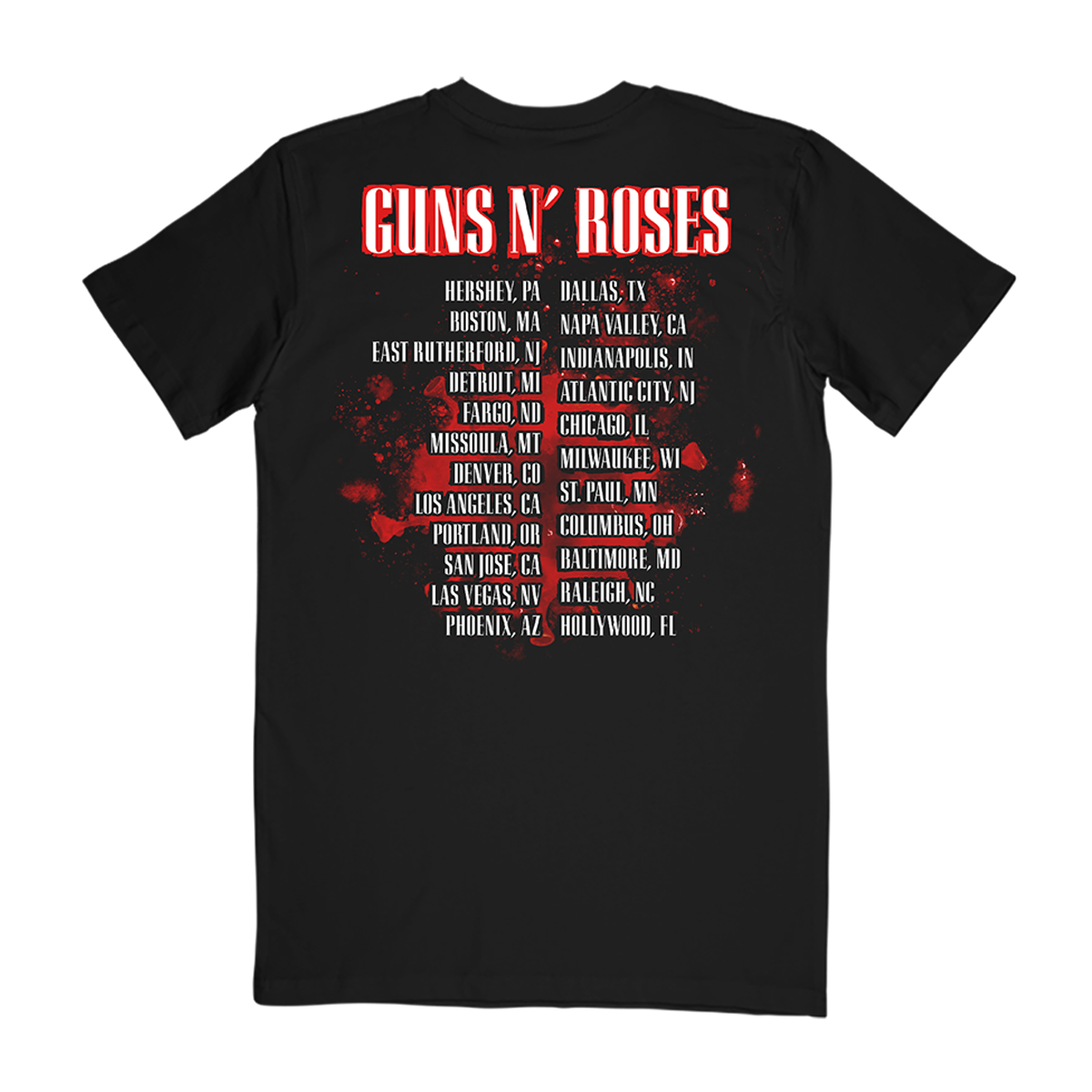 2021 Skull Redux Tour Tee – Guns N' Roses Tour Truck